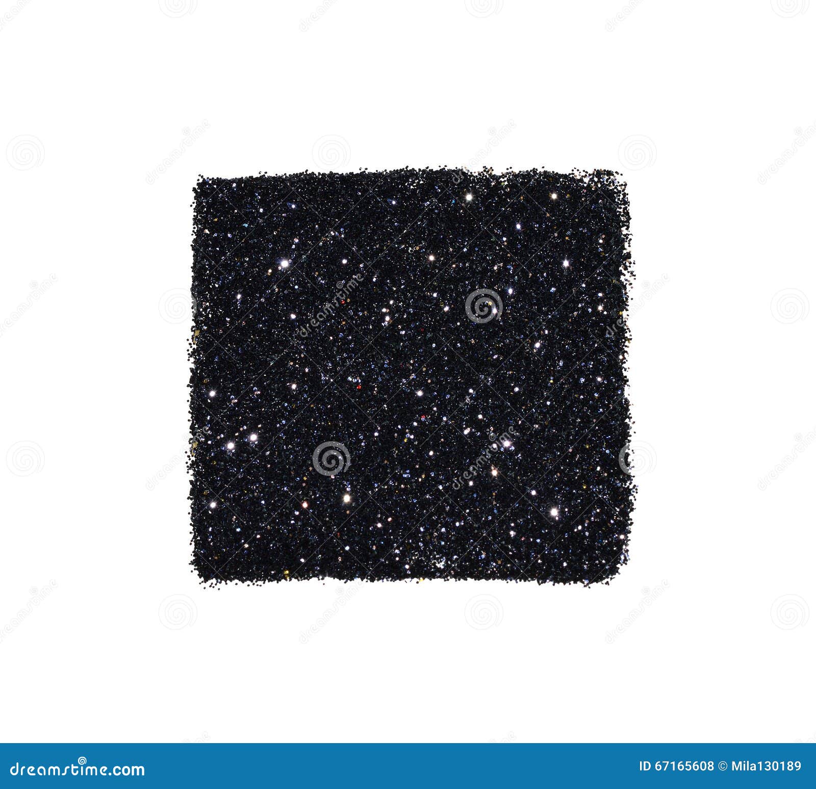 Abstract Square of Black Glitter Sparkle on White Background for Your ...