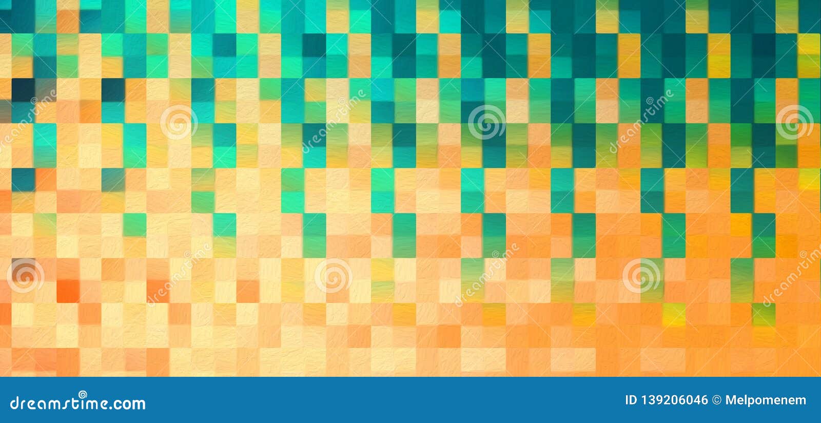 Abstract Square Blocks Pattern Background Stock Illustration ...