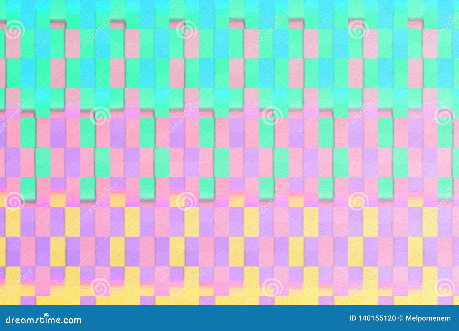 Abstract Square Blocks Pattern Background Stock Illustration ...