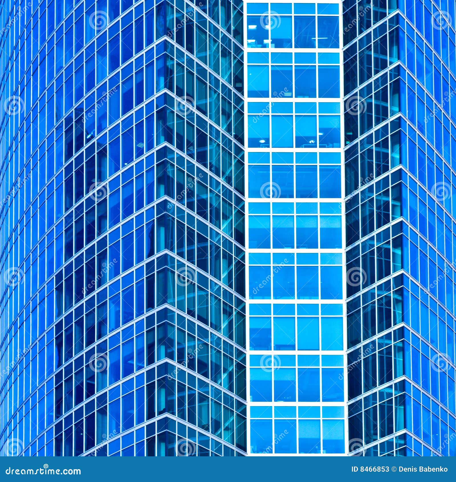 Abstract Square Crop of Skyscraper Stock Image - Image of business ...