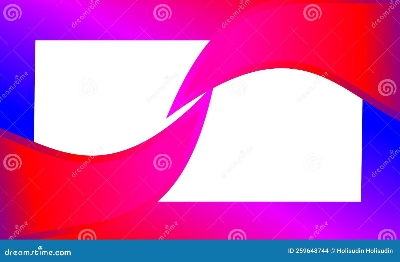 Abstract Square and Curved Background for Banner Stock Illustration ...