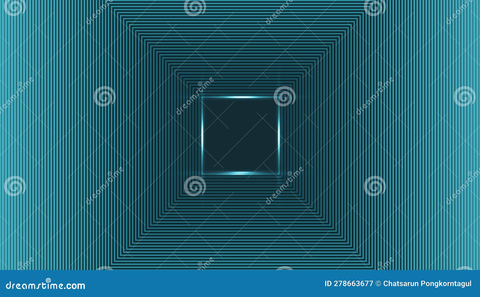 Abstract Square Effect Lines Pattern on Blue Background Stock Vector ...
