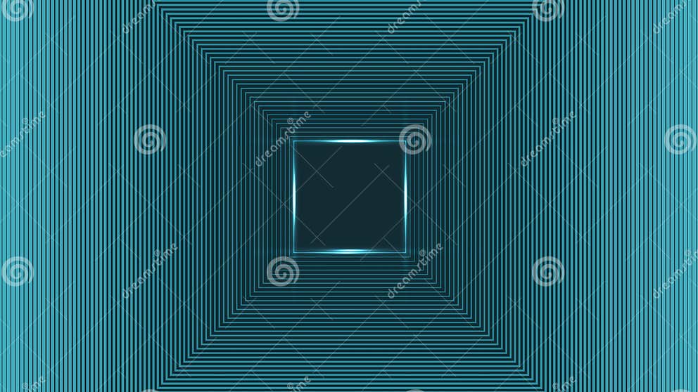 Abstract Square Effect Lines Pattern on Blue Background Stock Vector ...