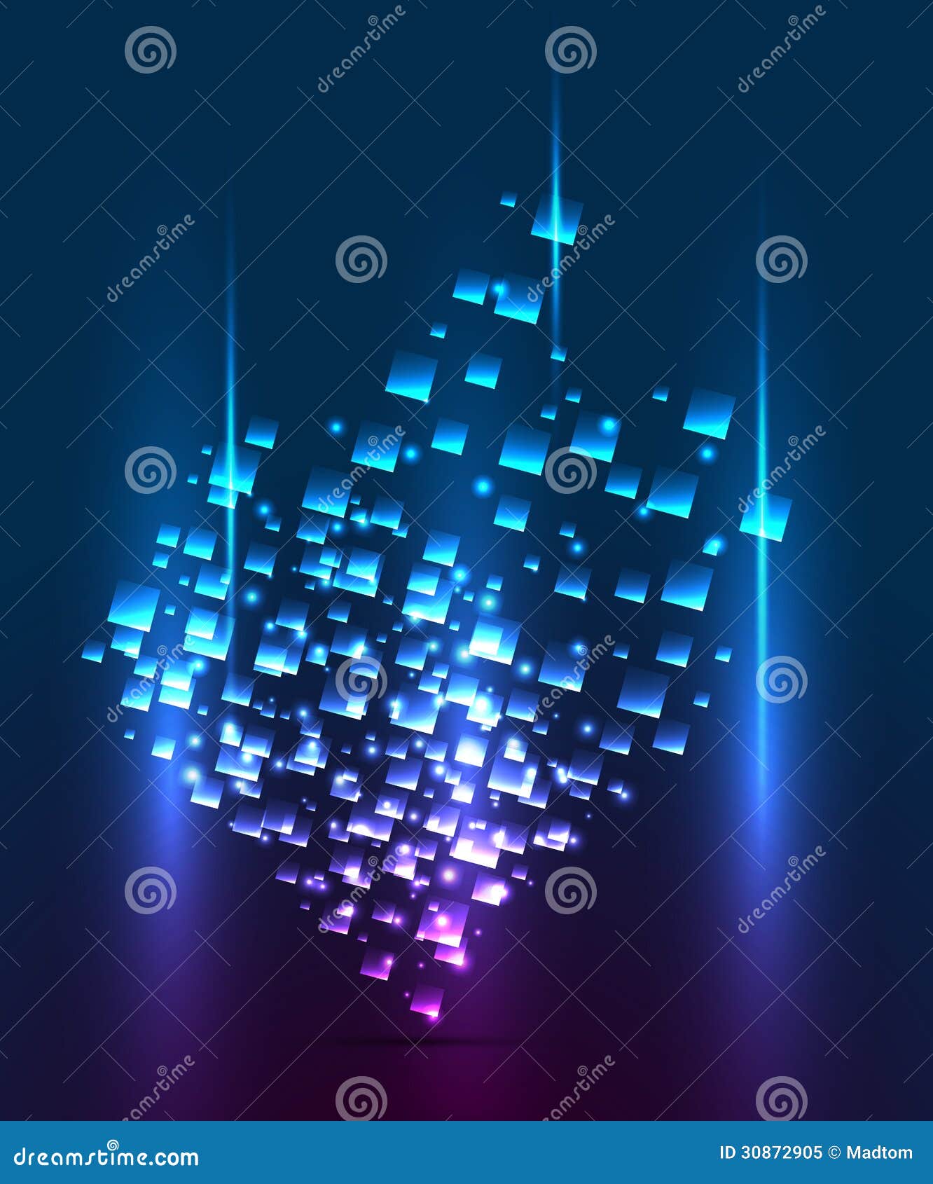 Square Fantasy Game User Avatar Border In Rpg Game Cartoon Vector ...