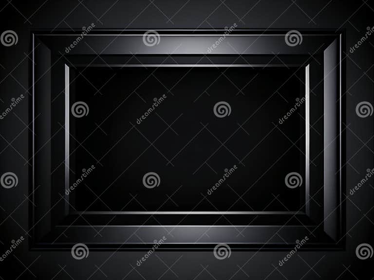 Abstract Square Frame Illustration Creative Geometric Artwork in Modern ...