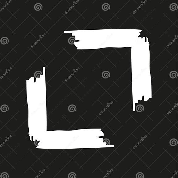 Abstract Square Frame. Modern Border Design. Artistic Element. Vector ...