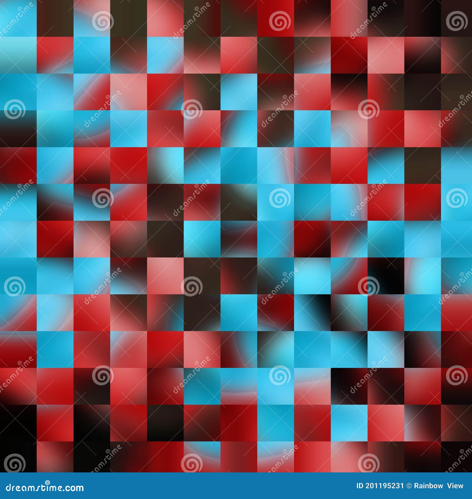 Cyan And Orange Glowing Hexagon Honeycomb Technology Or Science ...