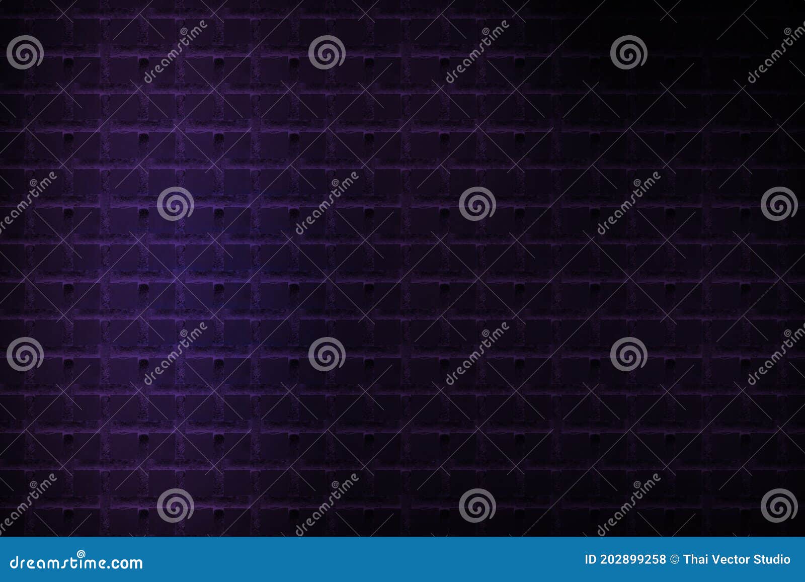 Abstract Square Grid Wall Violet Background. Stock Illustration ...