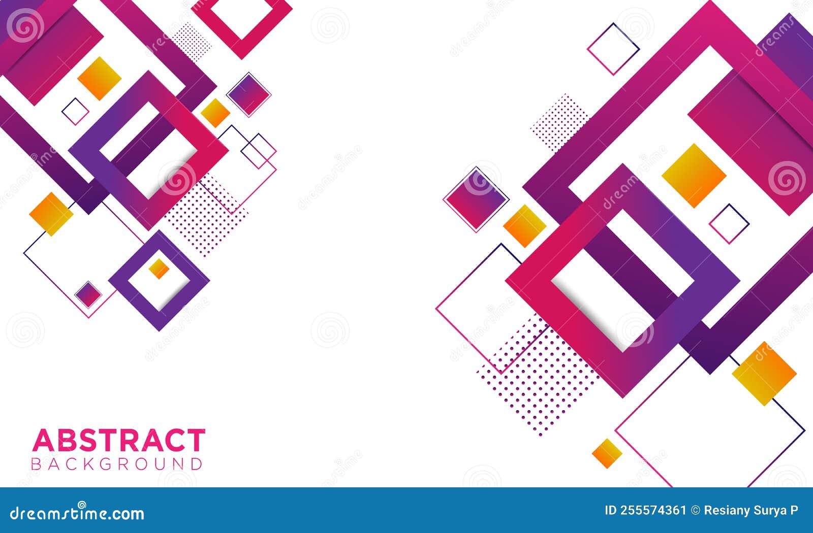 Abstract Square Line Background with Gradient Colors and Contemporary ...