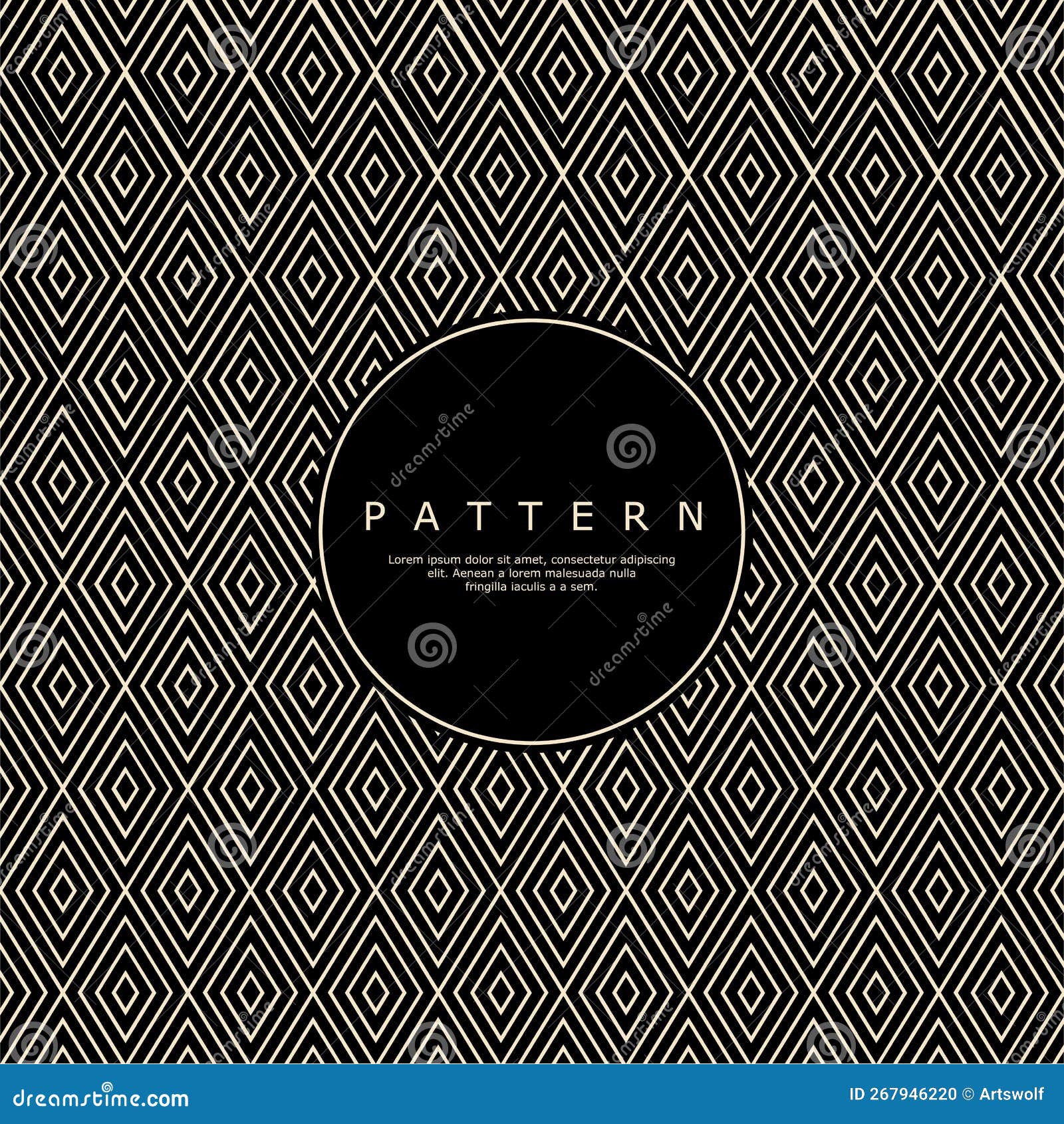 Abstract Square Lines Pattern Design. Luxury Line Pattern Vector. Stock ...