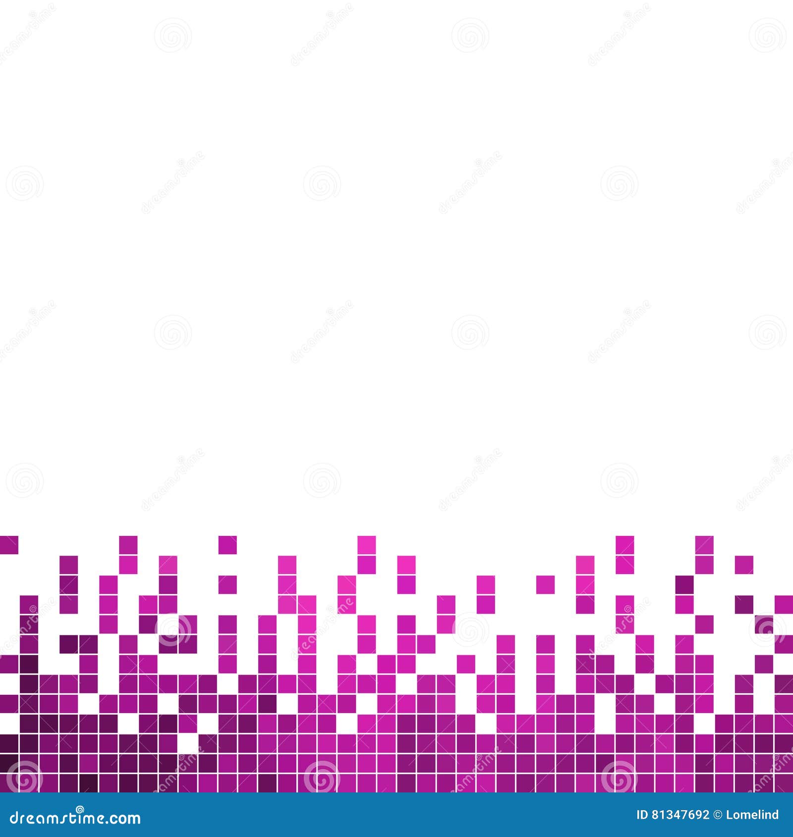 Abstract Square Pixel Background Stock Illustration - Illustration of ...