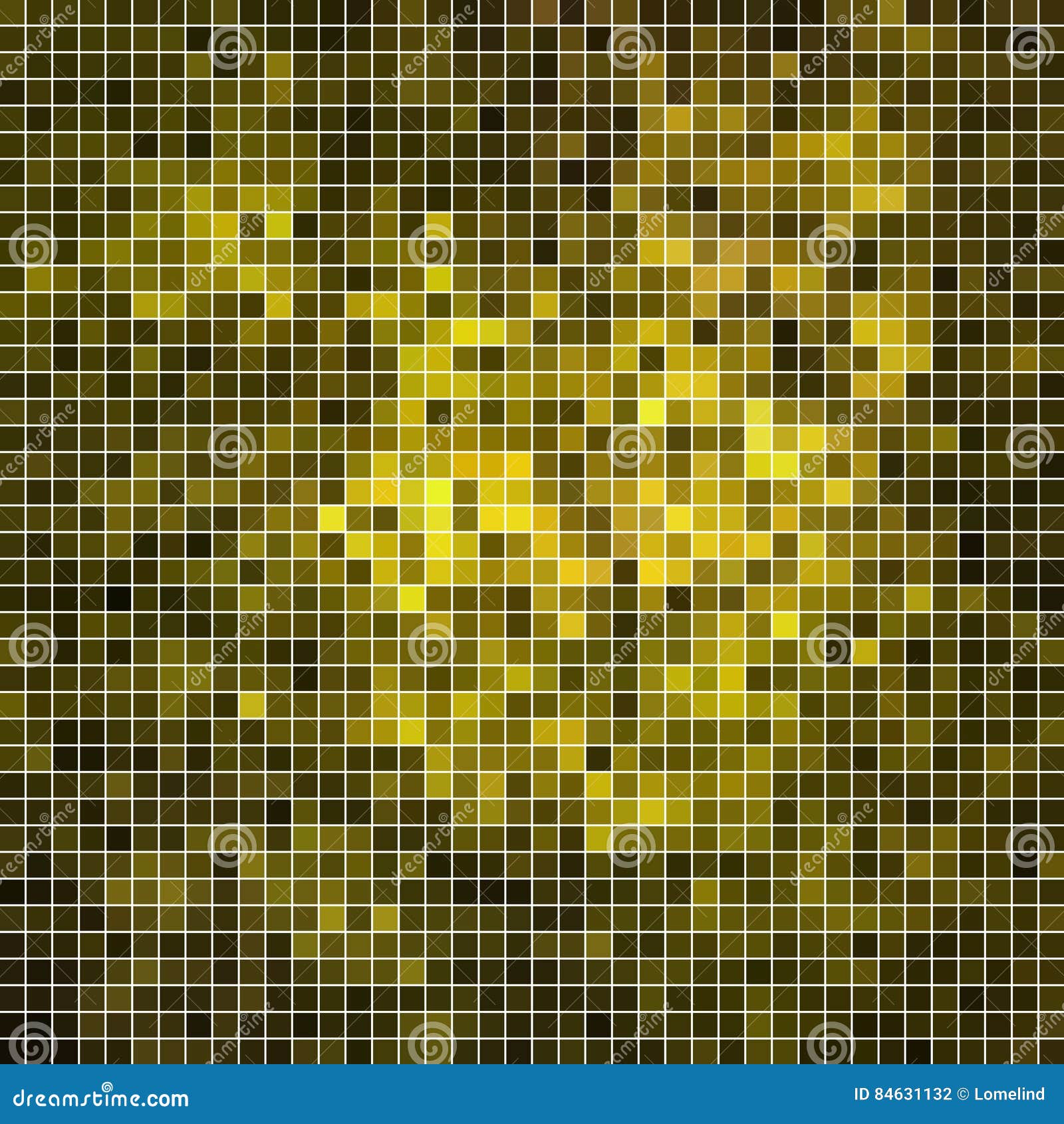 Abstract Square Pixel Mosaic Background Stock Illustration ...