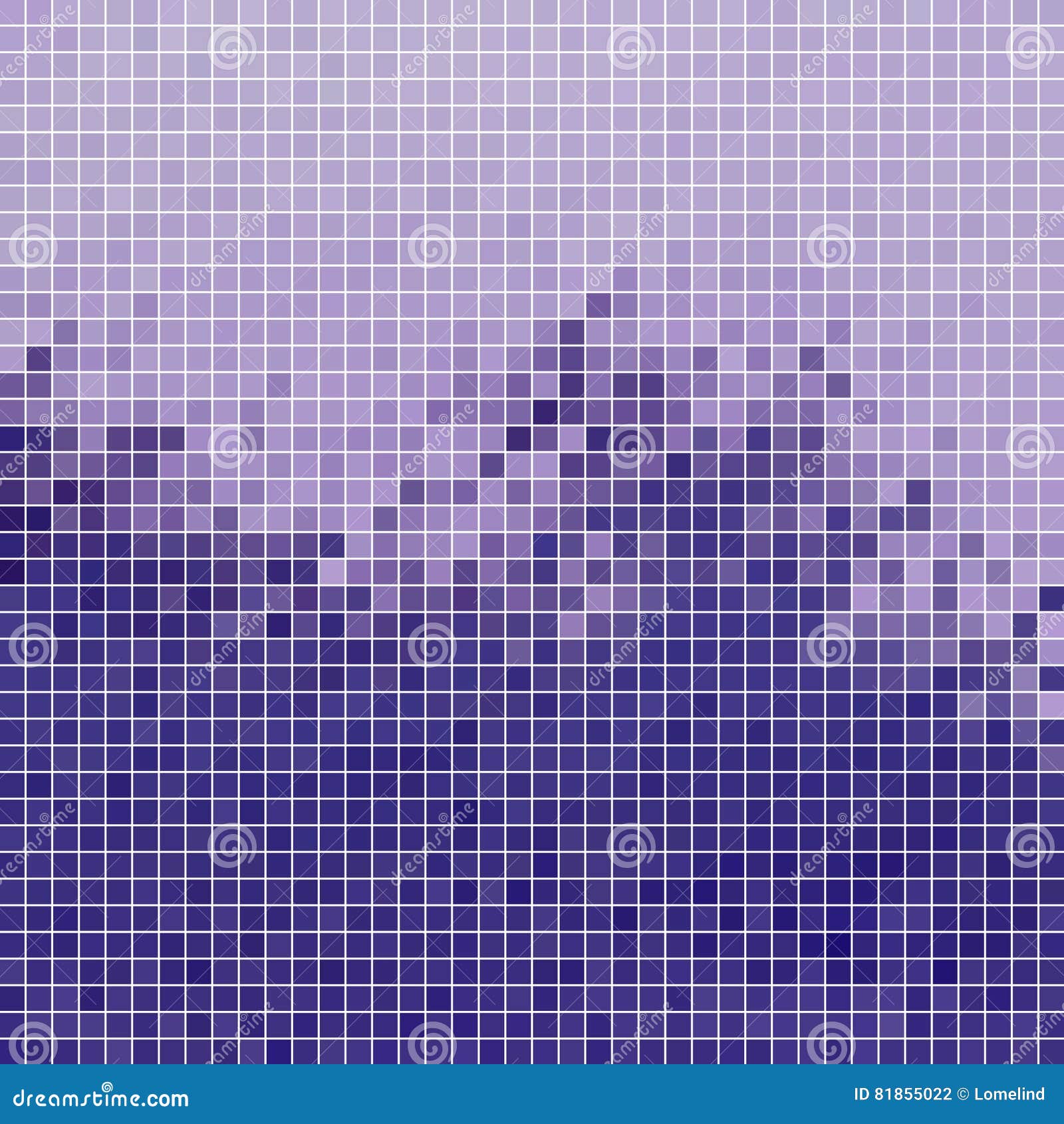 Abstract Square Pixel Mosaic Background Stock Illustration ...