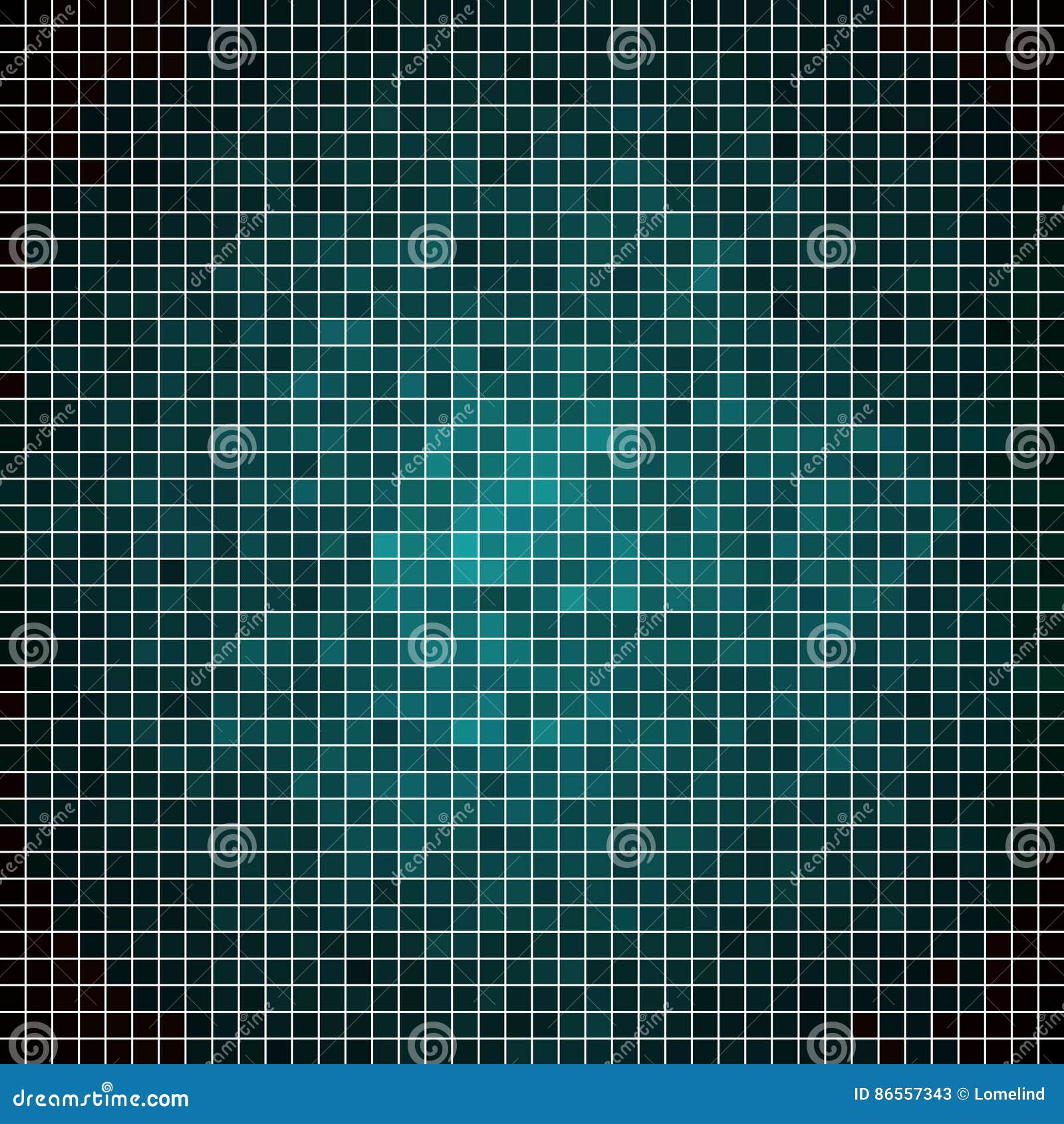 Abstract Square Pixel Mosaic Background Stock Illustration ...