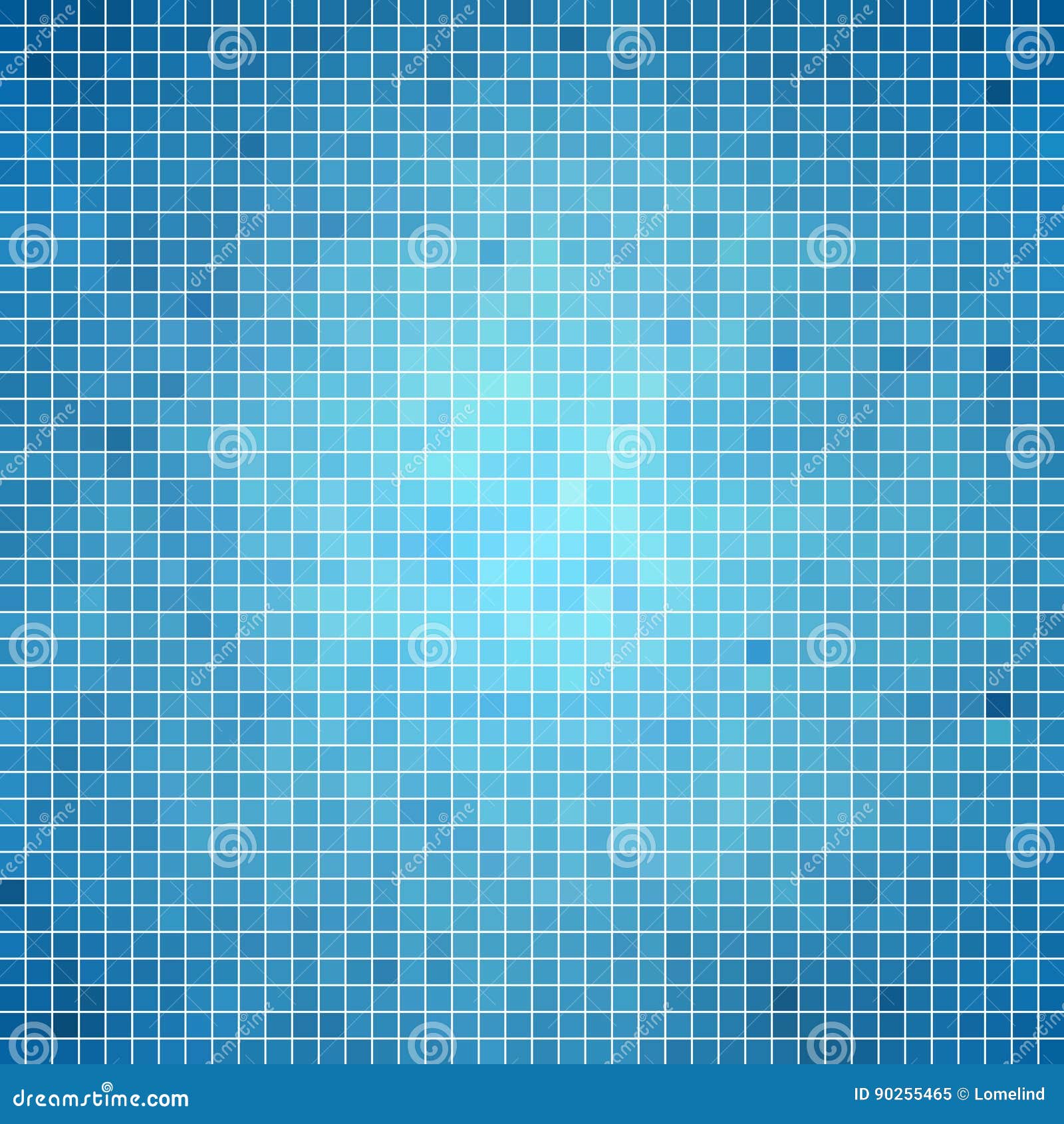 Abstract Square Pixel Mosaic Background Stock Illustration ...