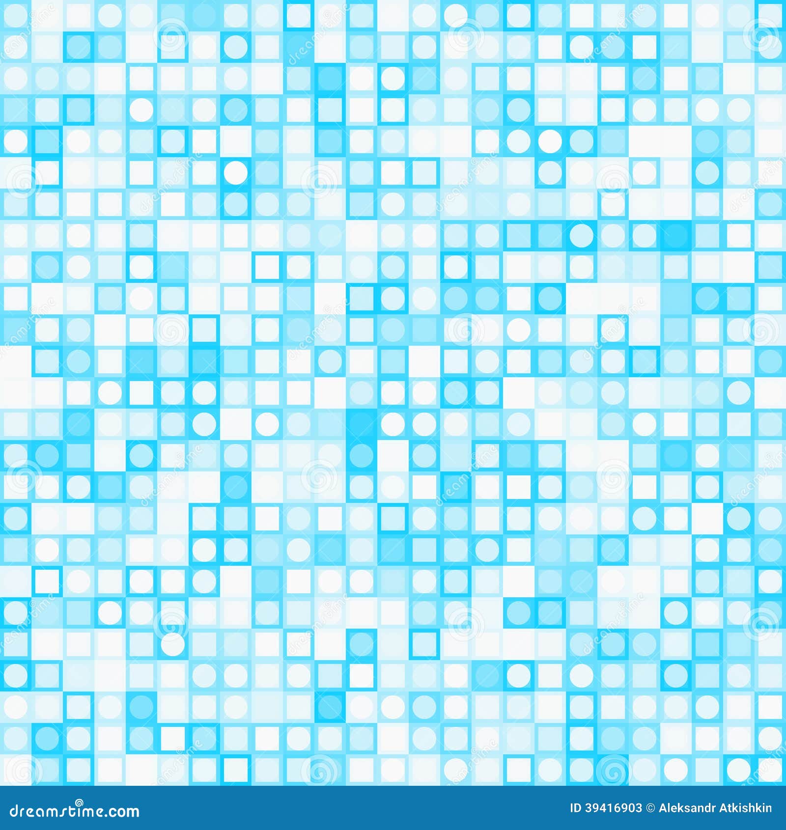 Abstract Square Pixel Mosaic Background Stock Vector - Illustration of ...