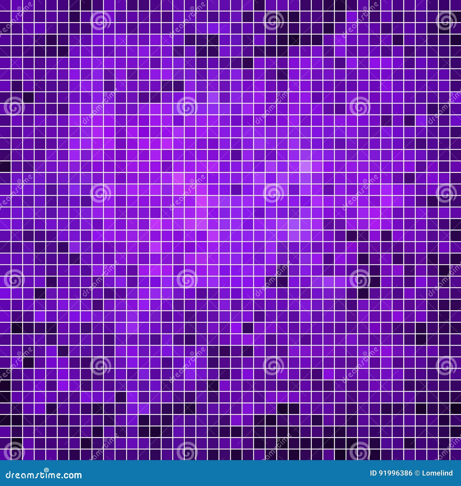 Abstract Square Pixel Mosaic Background Stock Illustration ...
