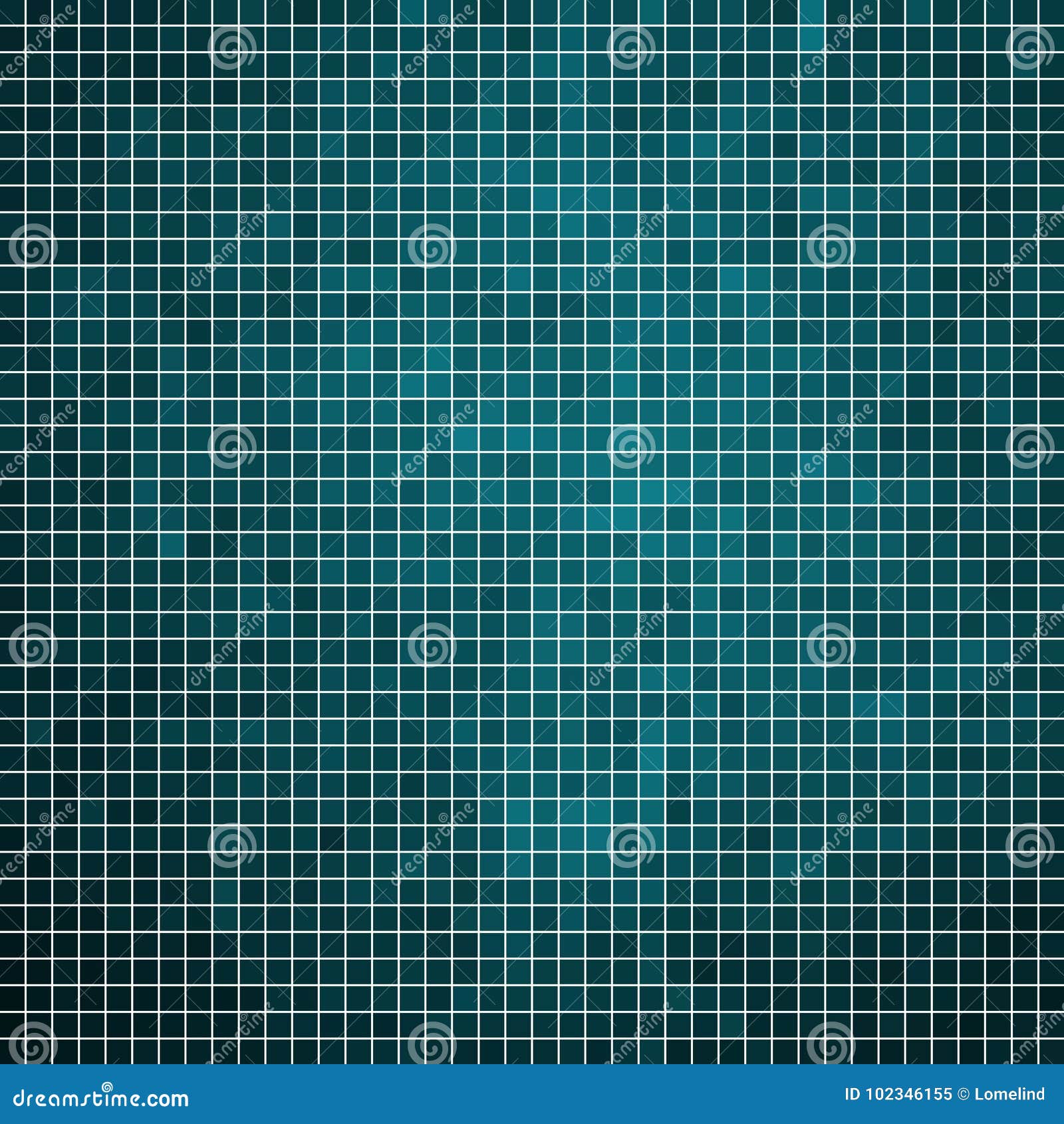 Vector Square Pixel Mosaic Background Stock Illustration - Illustration ...