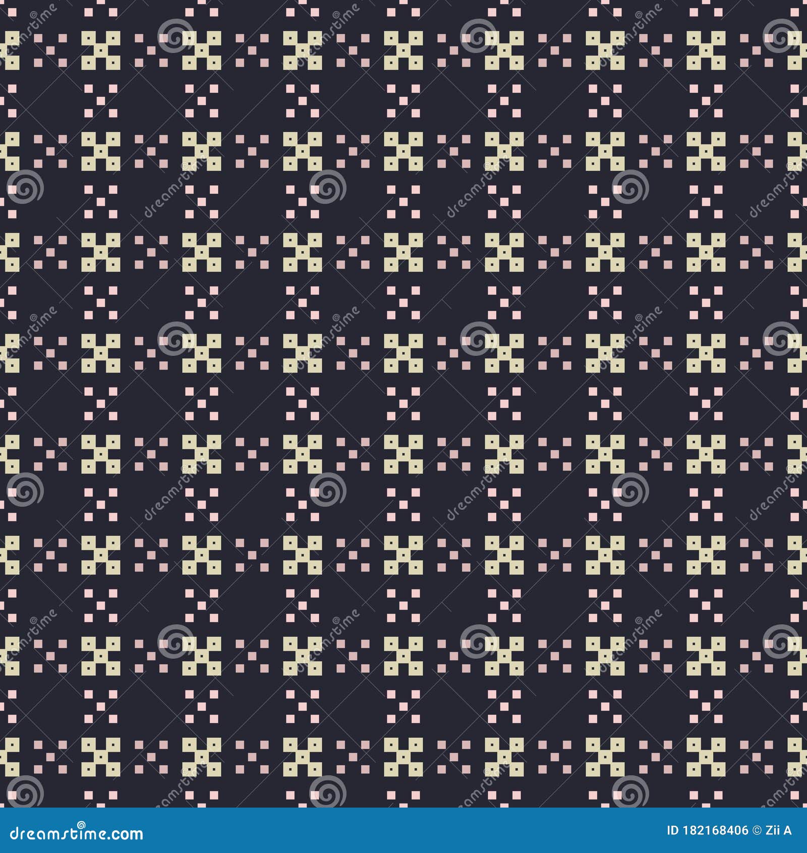 Abstract Square Repeat Seamless Pattern Background Wallpaper Vector ...