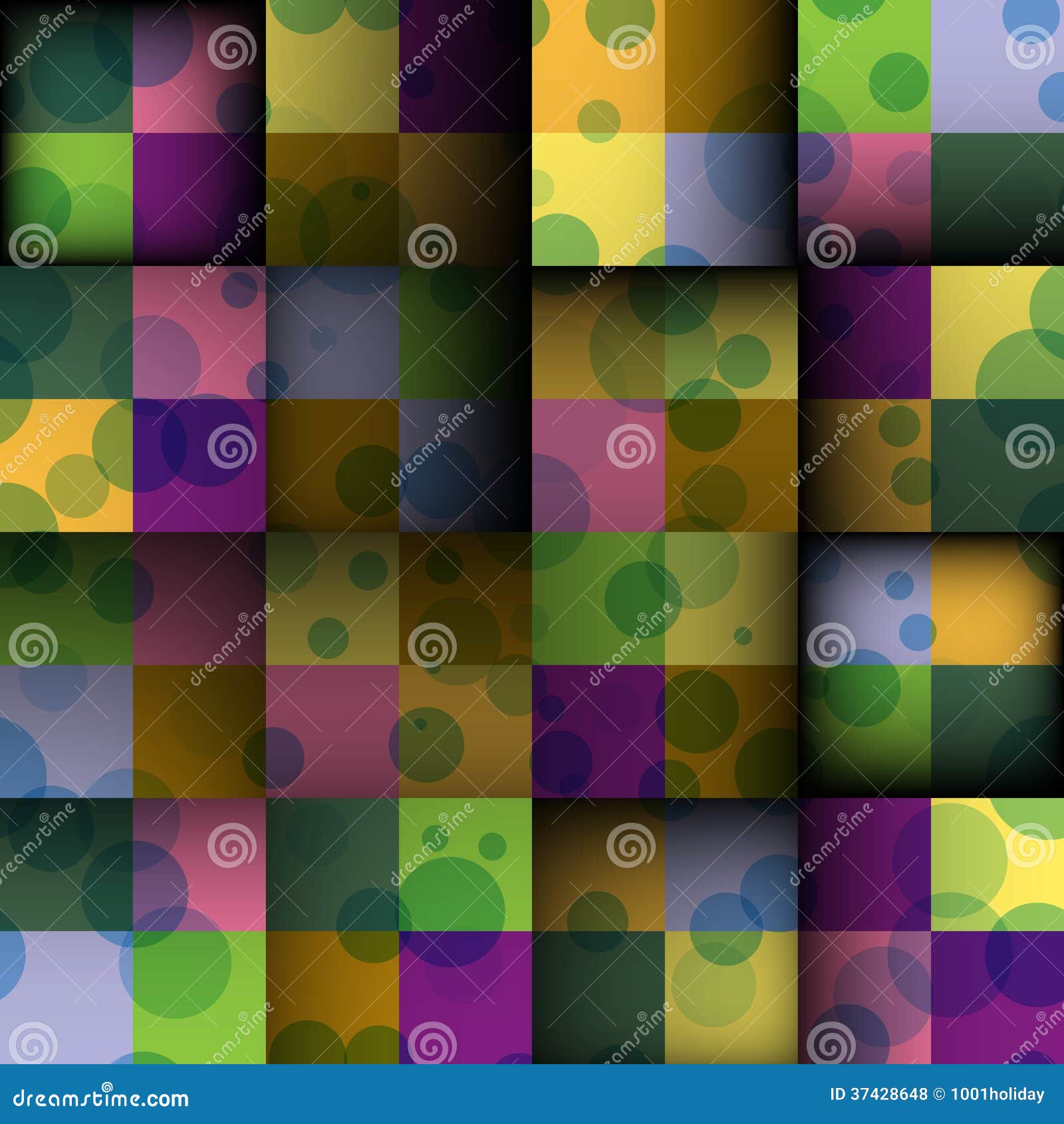 Abstract Square Seamless Background Stock Vector - Illustration of ...