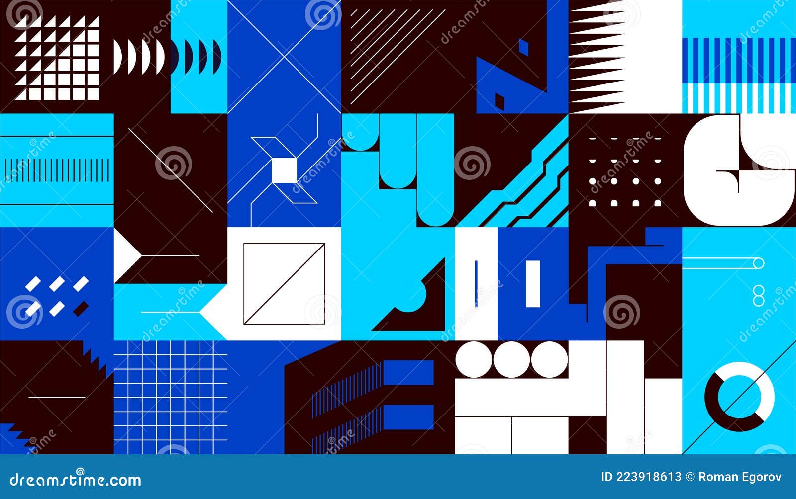 Abstract Square Shapes. Minimalistic Geometric Figures in Brutalism ... Abstract Square Shapes. Minimalistic Geometric Figures in Brutalism ...