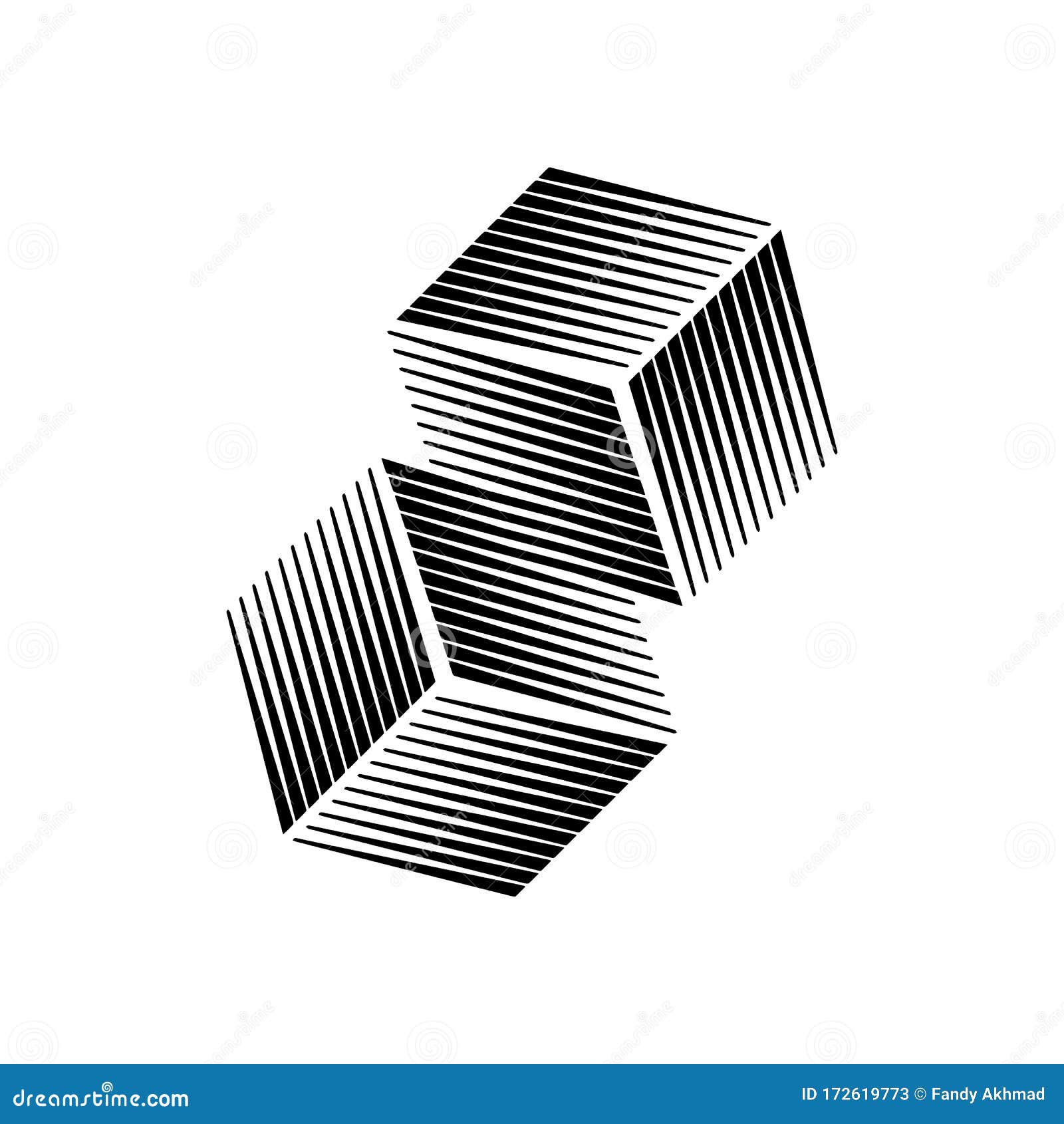 Abstract Square Storage Box Logo Design Vector Illustration Stock ...