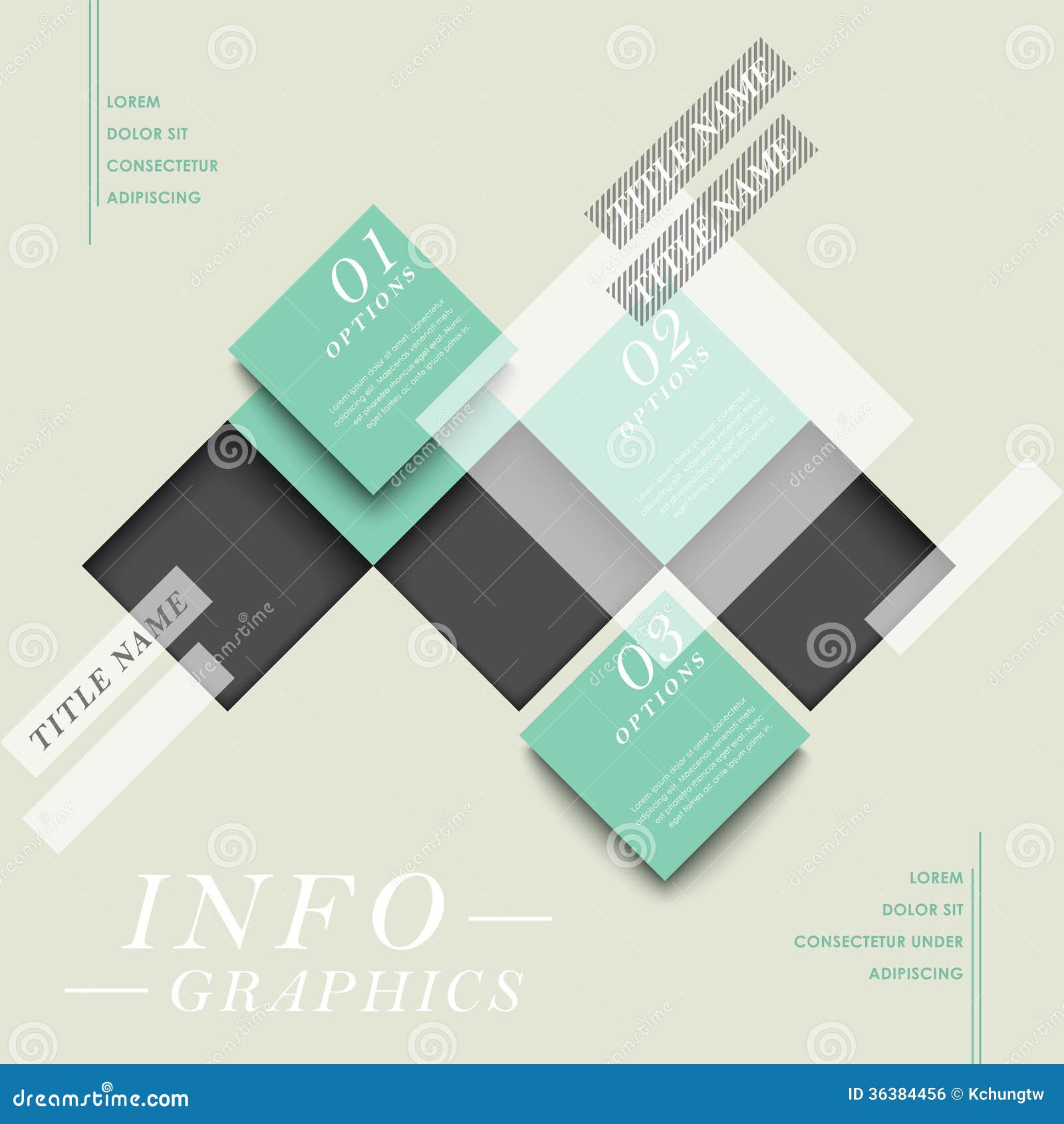 Abstract Square Tag Infographics Stock Vector - Illustration of ...