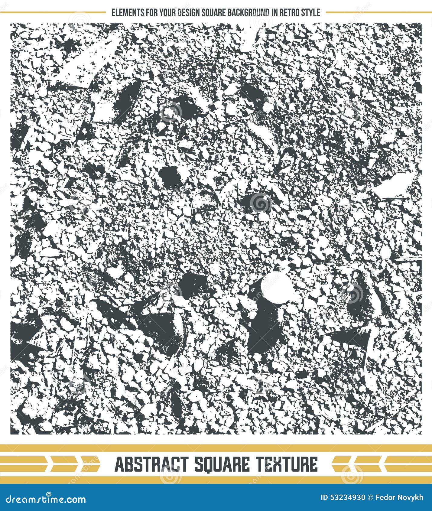 Abstract square texture stock vector. Illustration of lacerated - 53234930