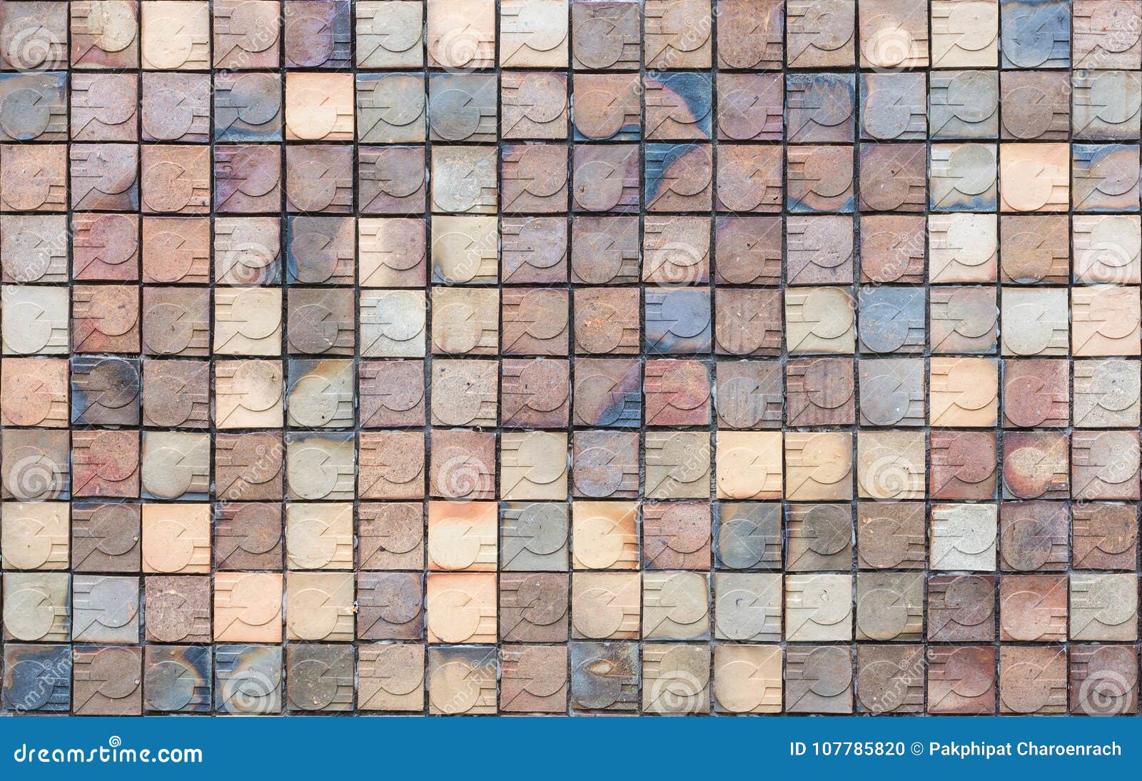 Abstract Square Tile Background and Texture. Stock Photo - Image of ...