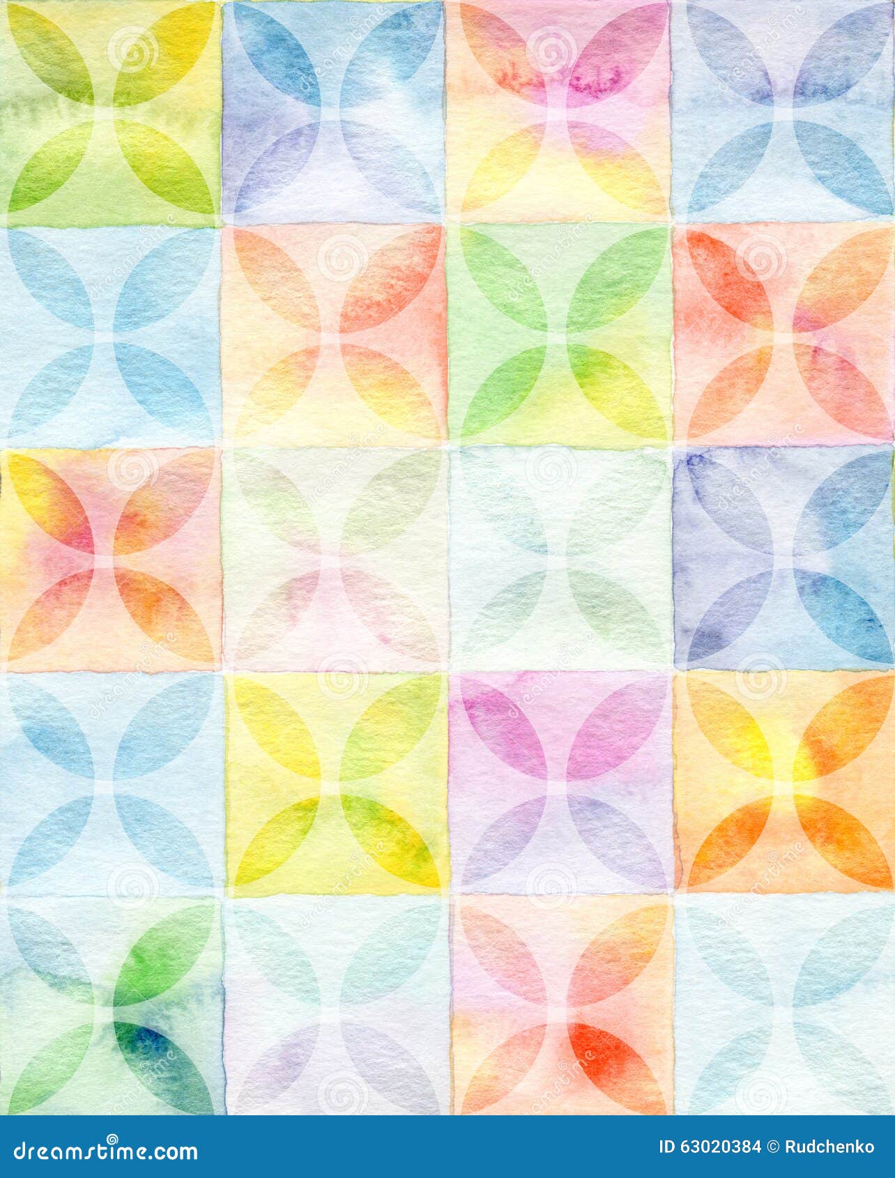 Abstract Square Watercolor Paint Background Stock Photo - Image of ...
