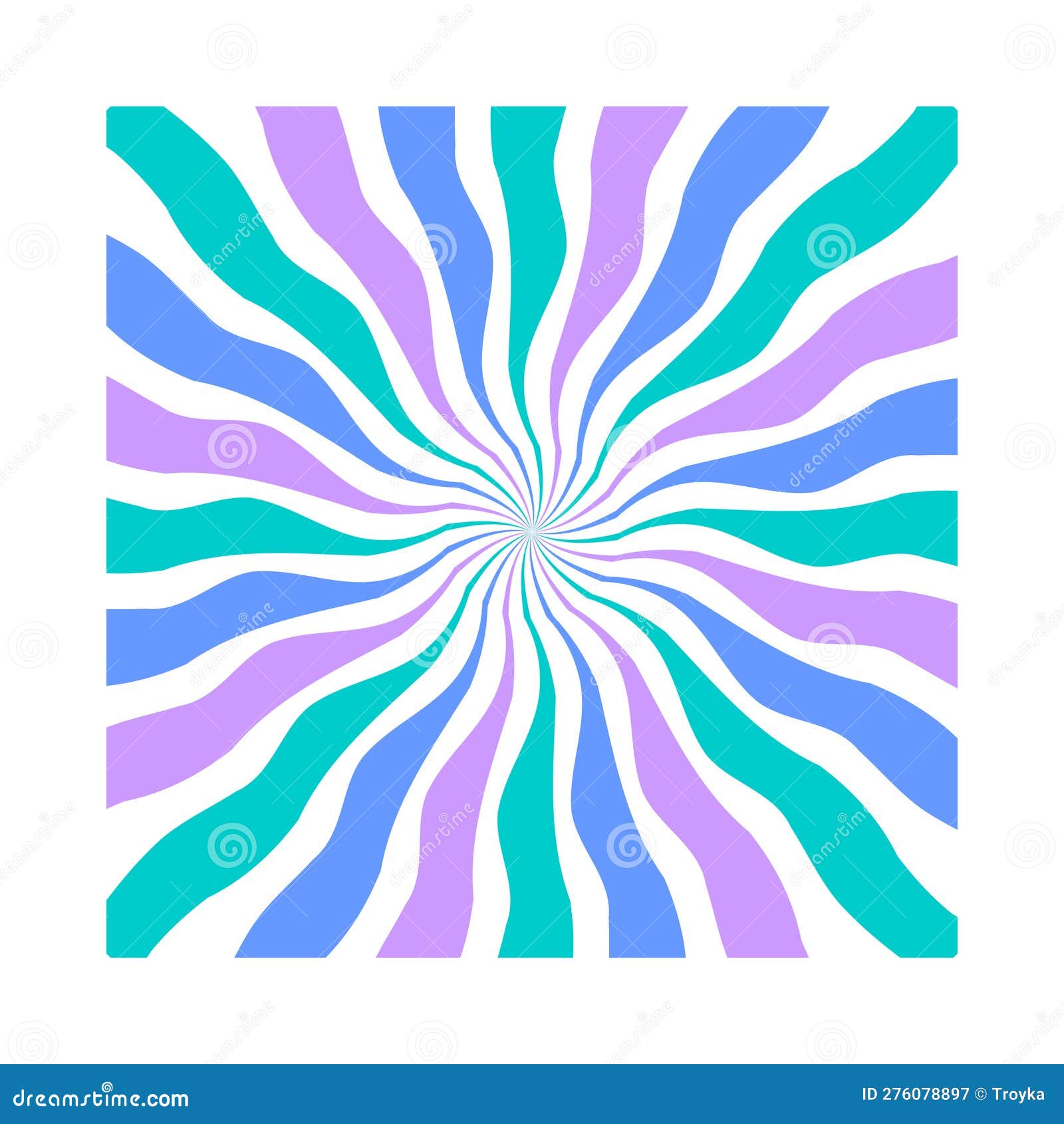 Abstract Square Wavy Lines Design Element Stock Vector - Illustration ...