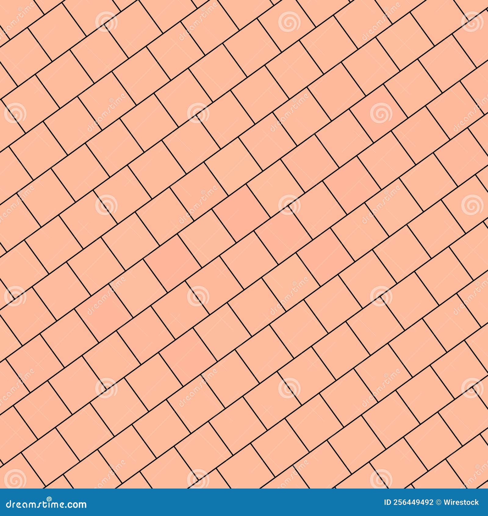 Abstract Squared Colorful Palette Brick Wall Texture Background with ...