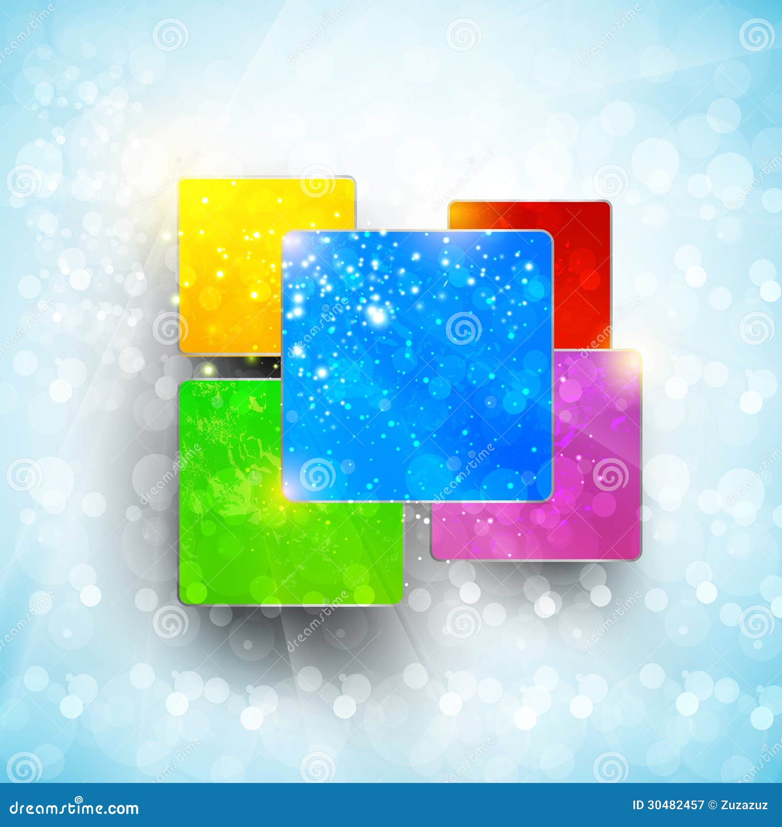 Abstract Squares Background Stock Vector - Illustration of spray ...