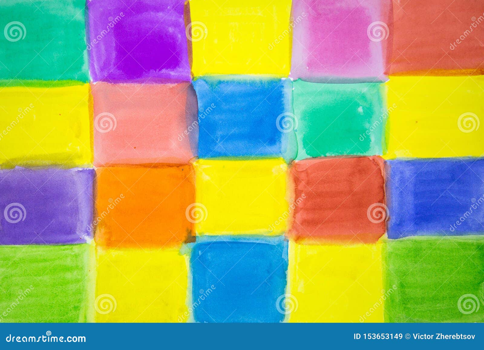 Abstract Squares of Different Bright Colors. Stock Illustration ... Abstract Squares of Different Bright Colors. Stock Illustration ...