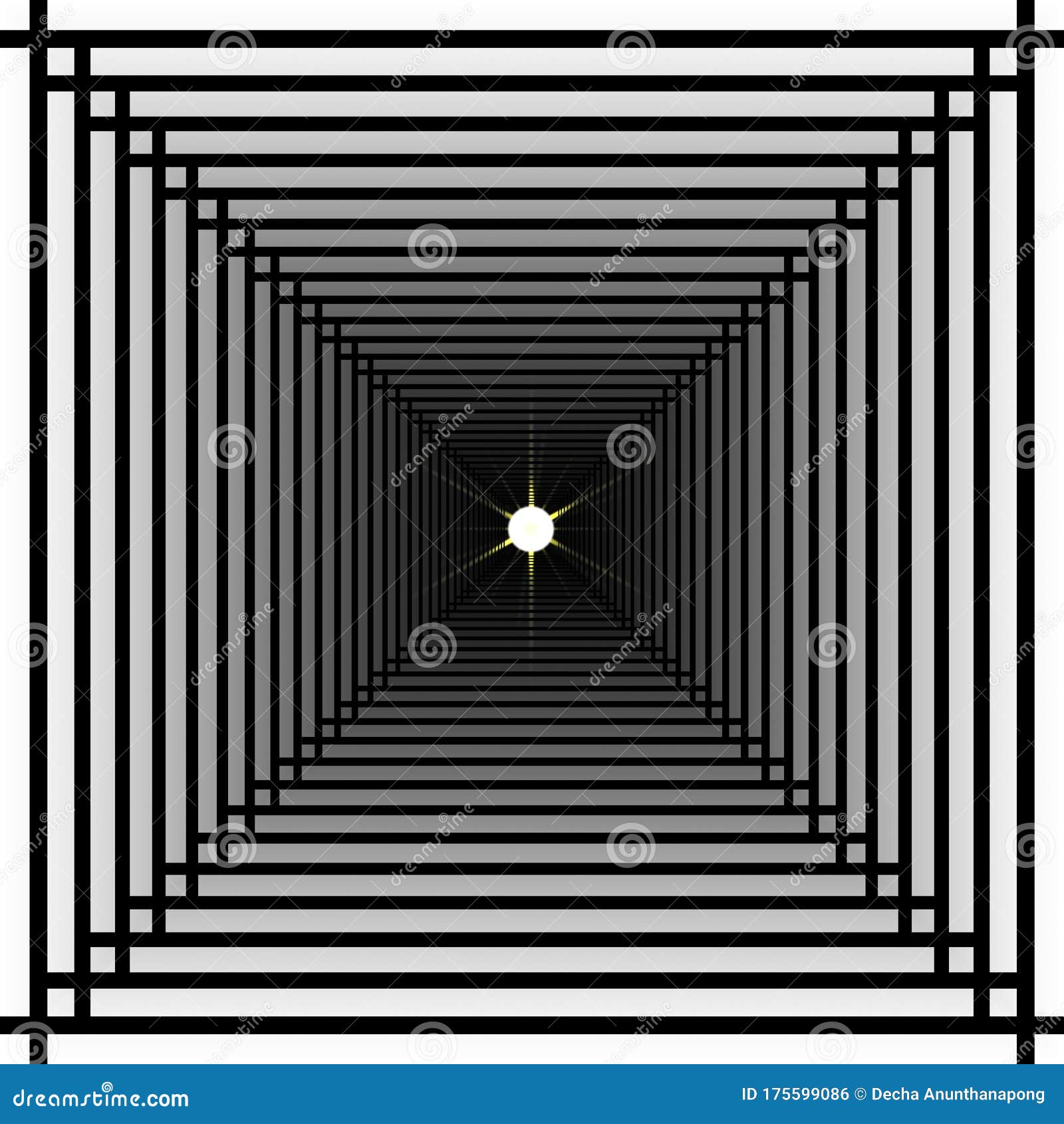 Abstract squares stock illustration. Illustration of infinite - 175599086