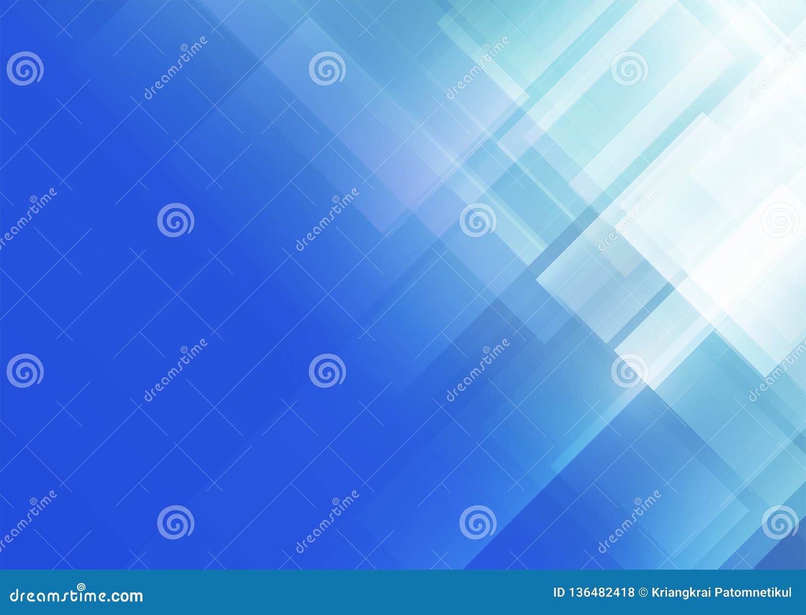 Abstract Squares Shape on Blue Background Stock Vector - Illustration ...