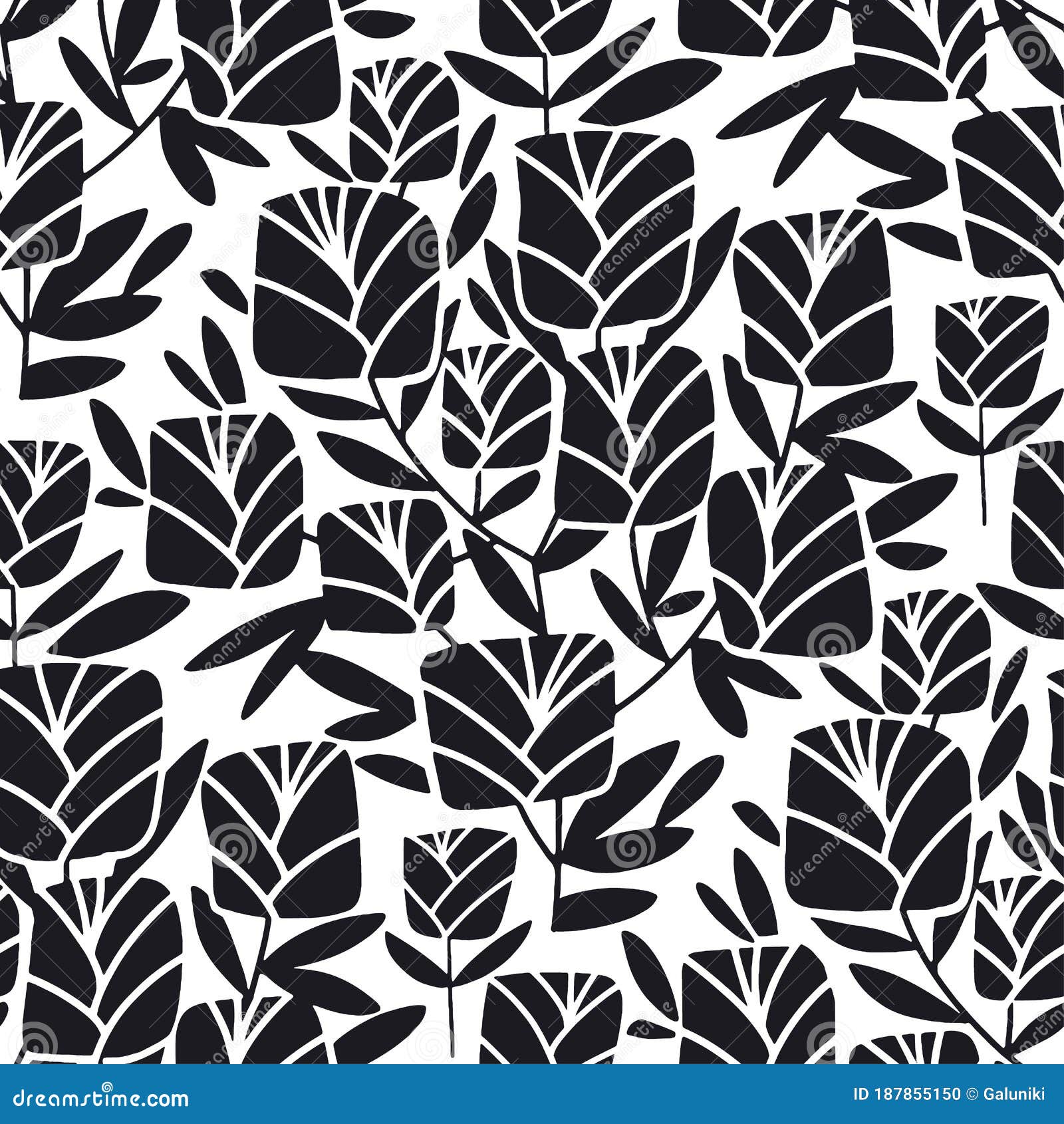 Abstract Squire Shape Rode Flowers Silhouette Stock Vector ...