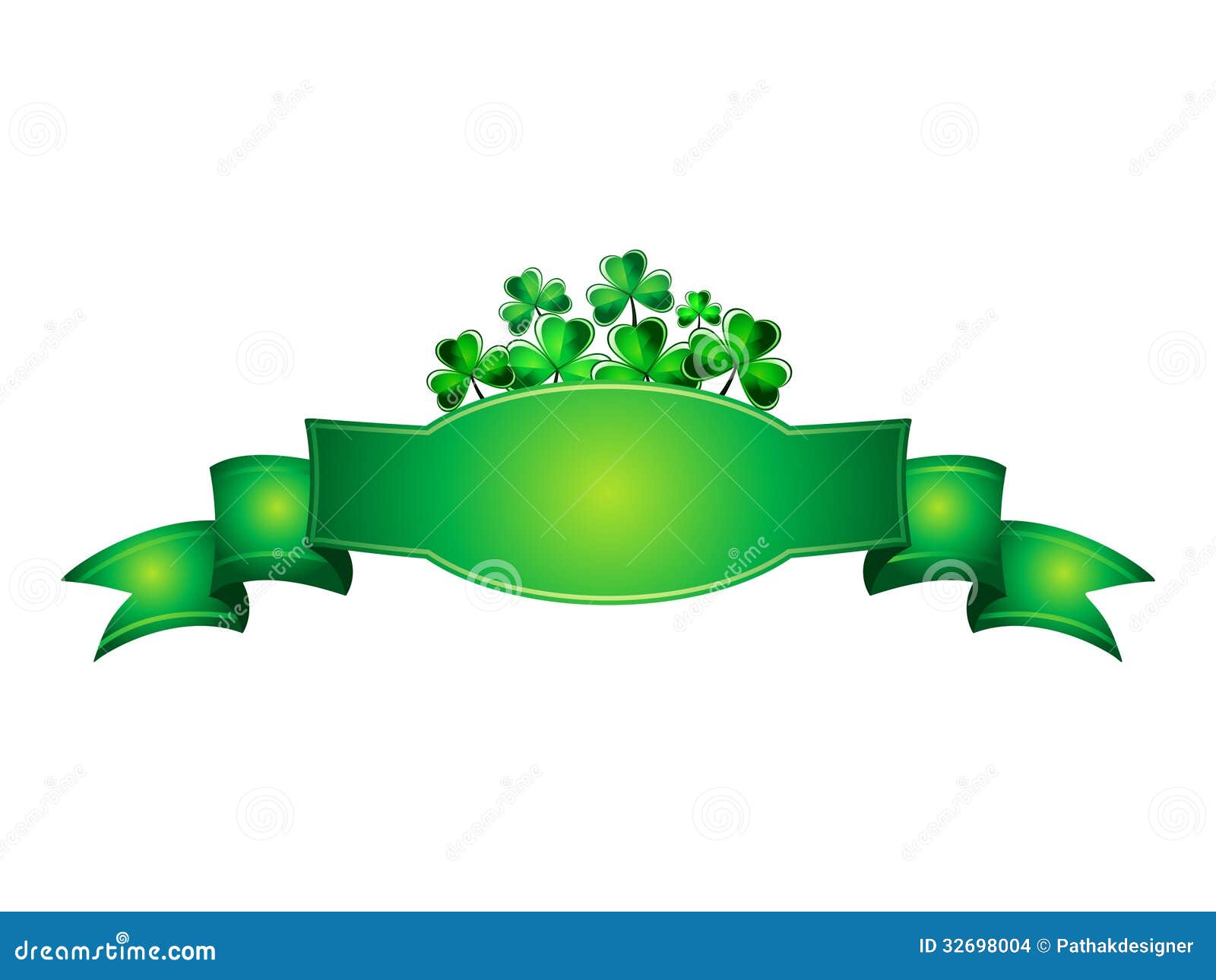 Abstract st patrick banner stock vector. Illustration of saint - 32698004