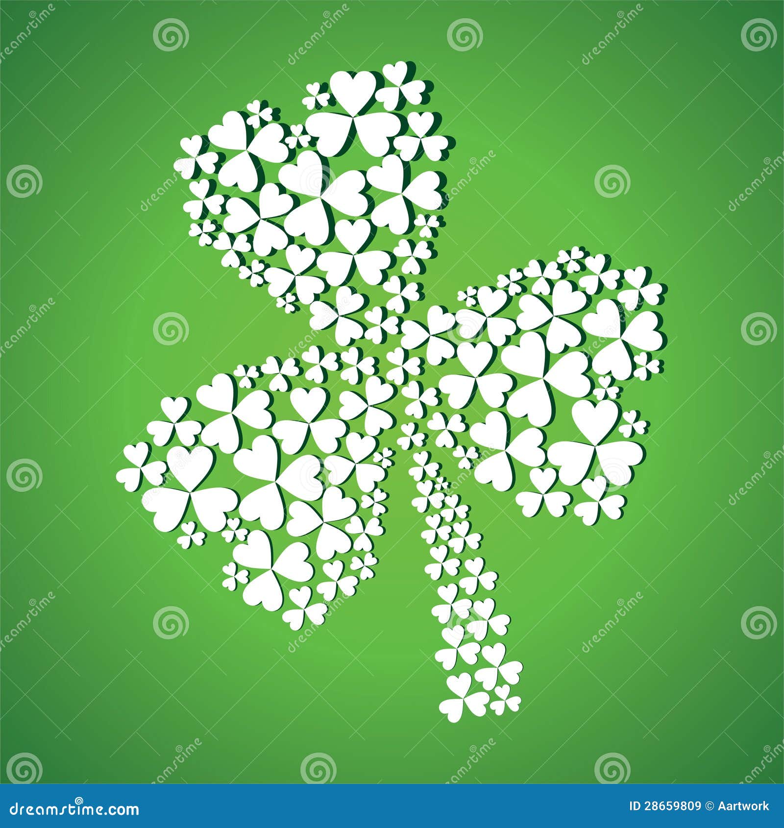 Abstract st patrick day stock vector. Illustration of glossy - 28659809