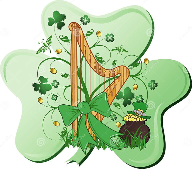 Abstract St. Patrick s stock vector. Illustration of abstract - 1879768