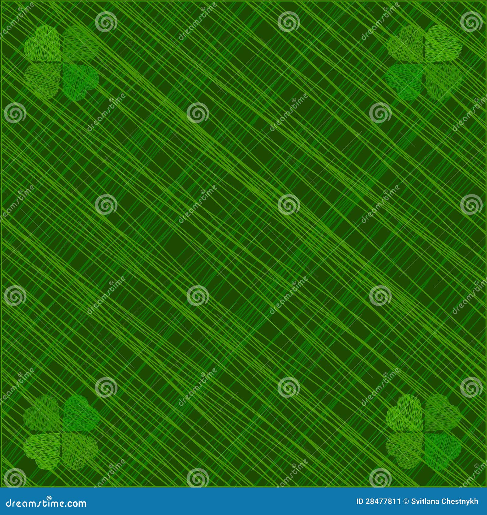 Abstract St. Patricks Day Vector Illustration Stock Vector ...