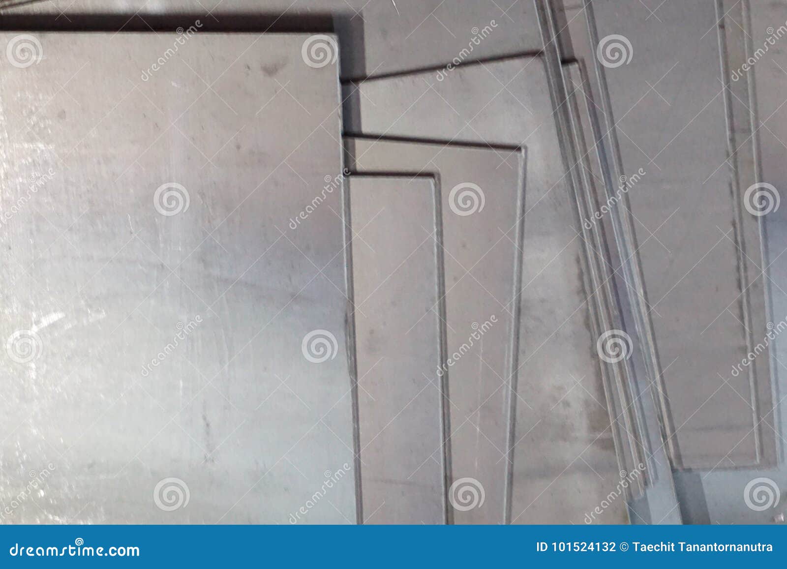 Stack metal sheet stock photo. Image of curved, heavy - 101524132