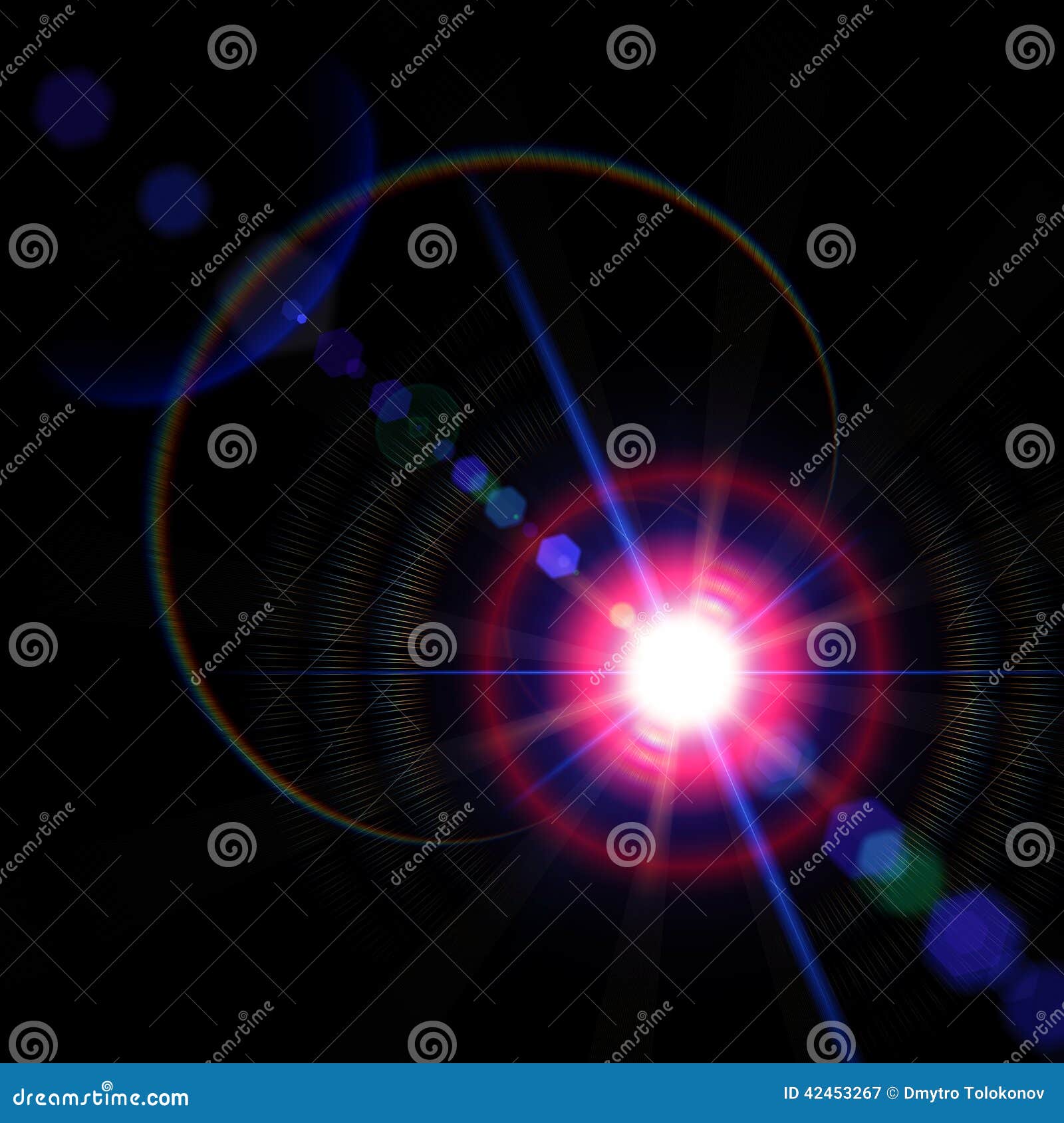 Abstract stage light stock image. Image of lens, spotlight - 42453267