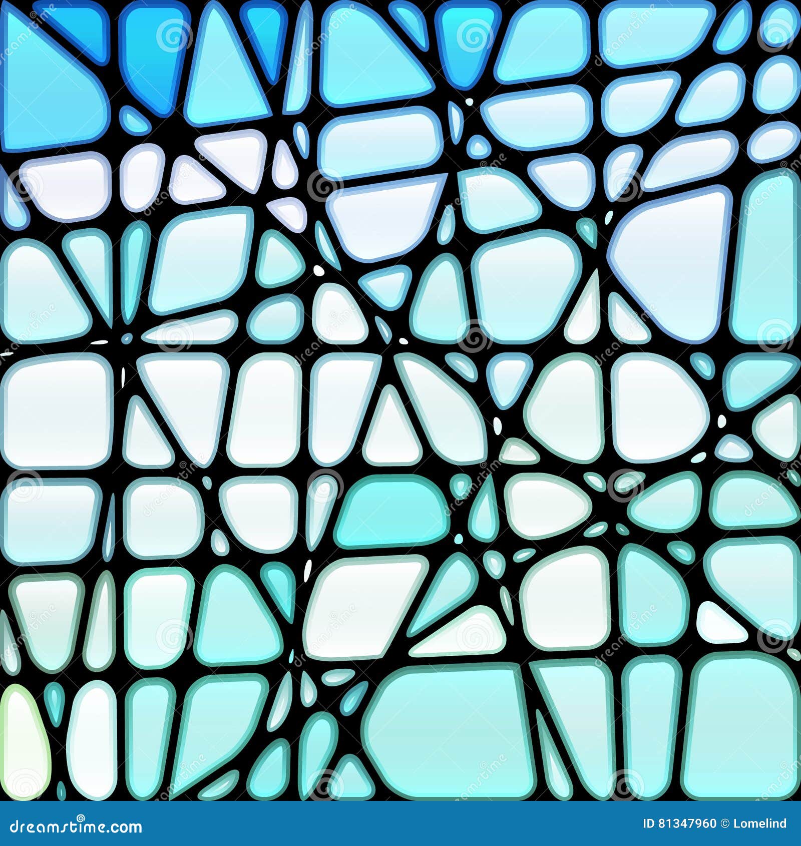 Abstract Stained-glass Background Stock Illustration - Illustration of ...