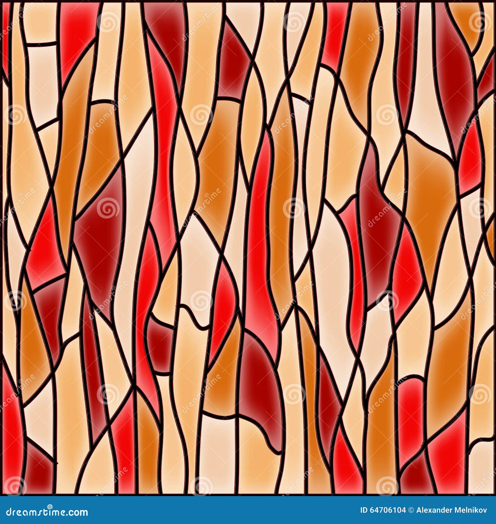 Abstract Stained Glass Background. Vector Stock Vector - Illustration ...