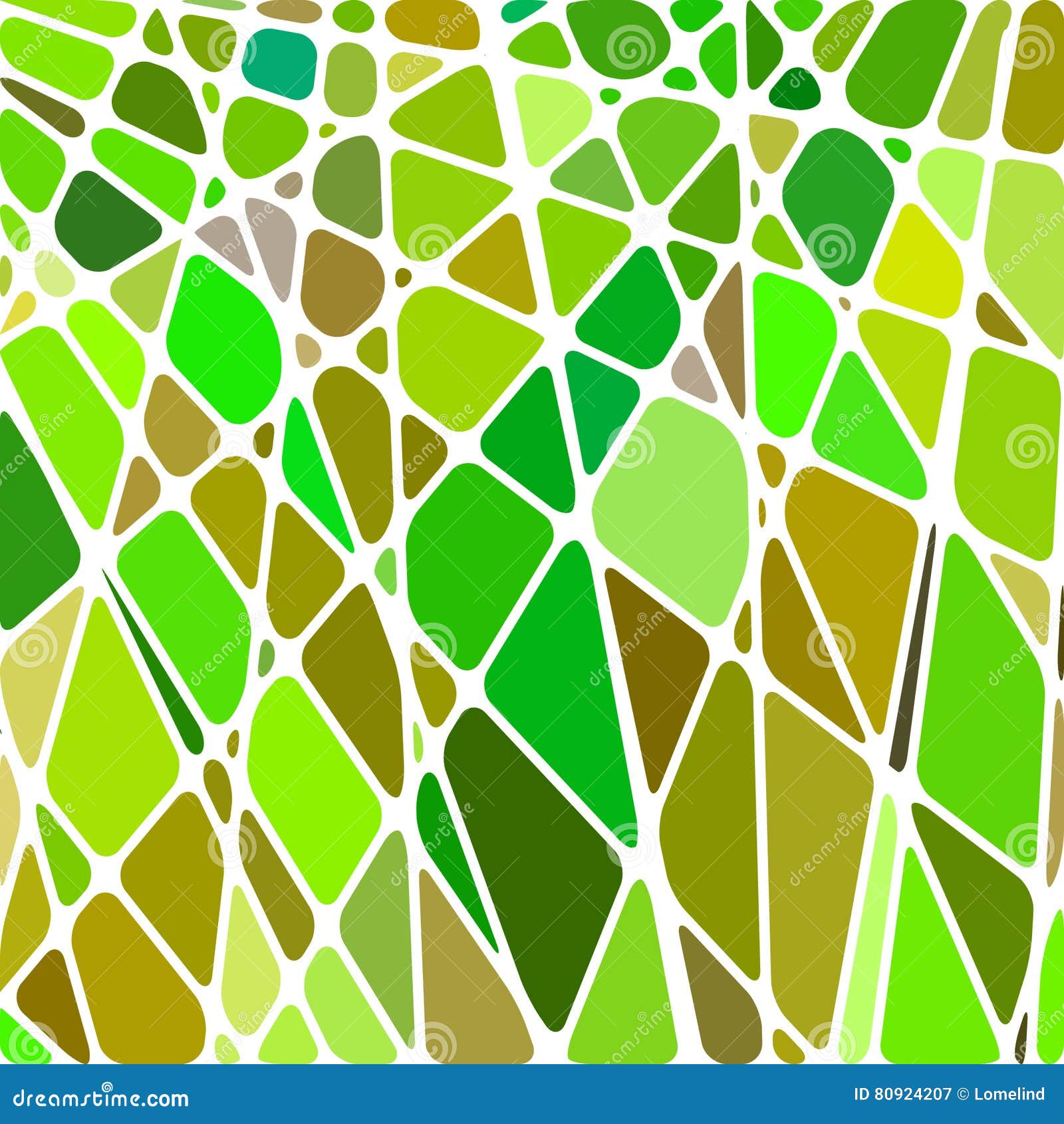 Abstract Stained-glass Mosaic Background Stock Illustration ...
