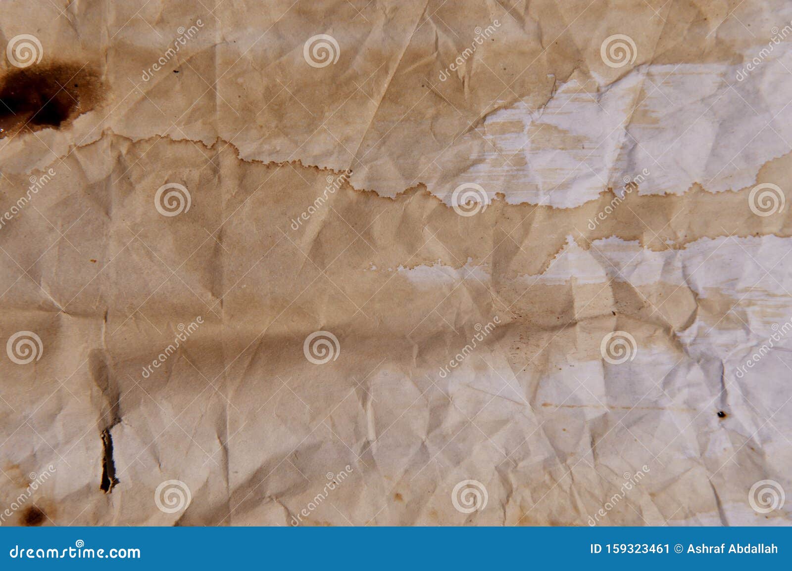 Abstract Stained Paper Textures Surface Background Closeup Stock Image ...