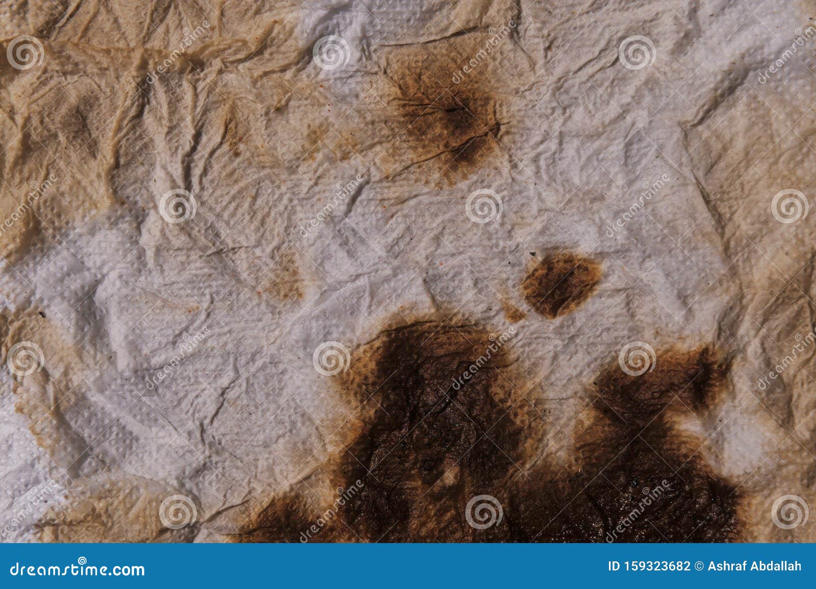 Abstract Stained Paper Textures Surface Background Closeup Stock Photo ...