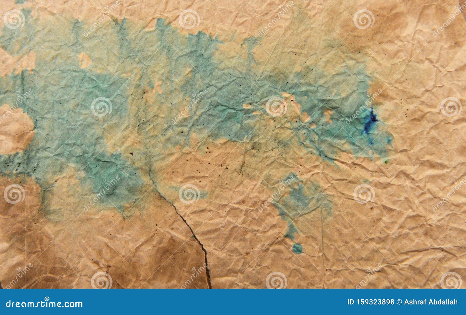 Abstract Stained Paper Textures Surface Background Closeup Stock Photo ...