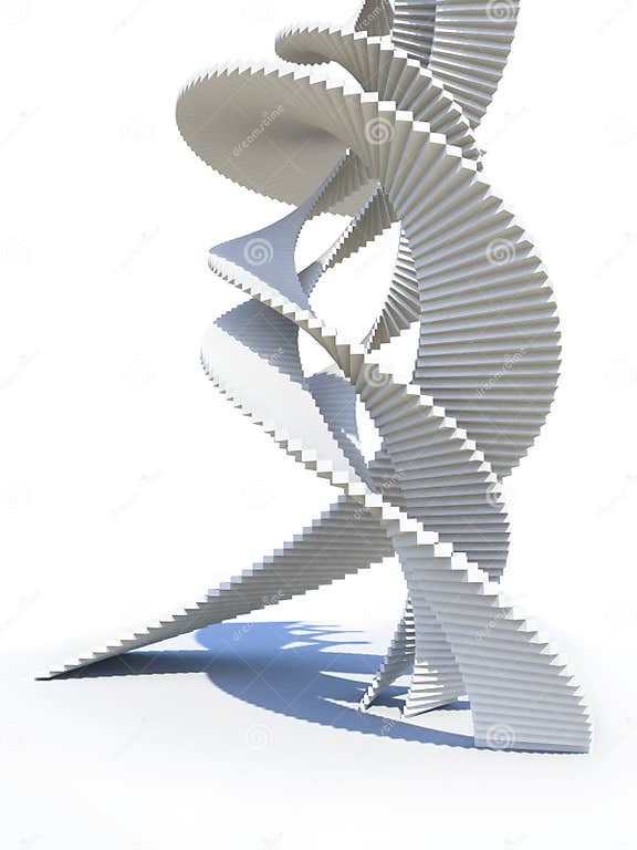 Abstract staircase design stock illustration. Illustration of motion ...